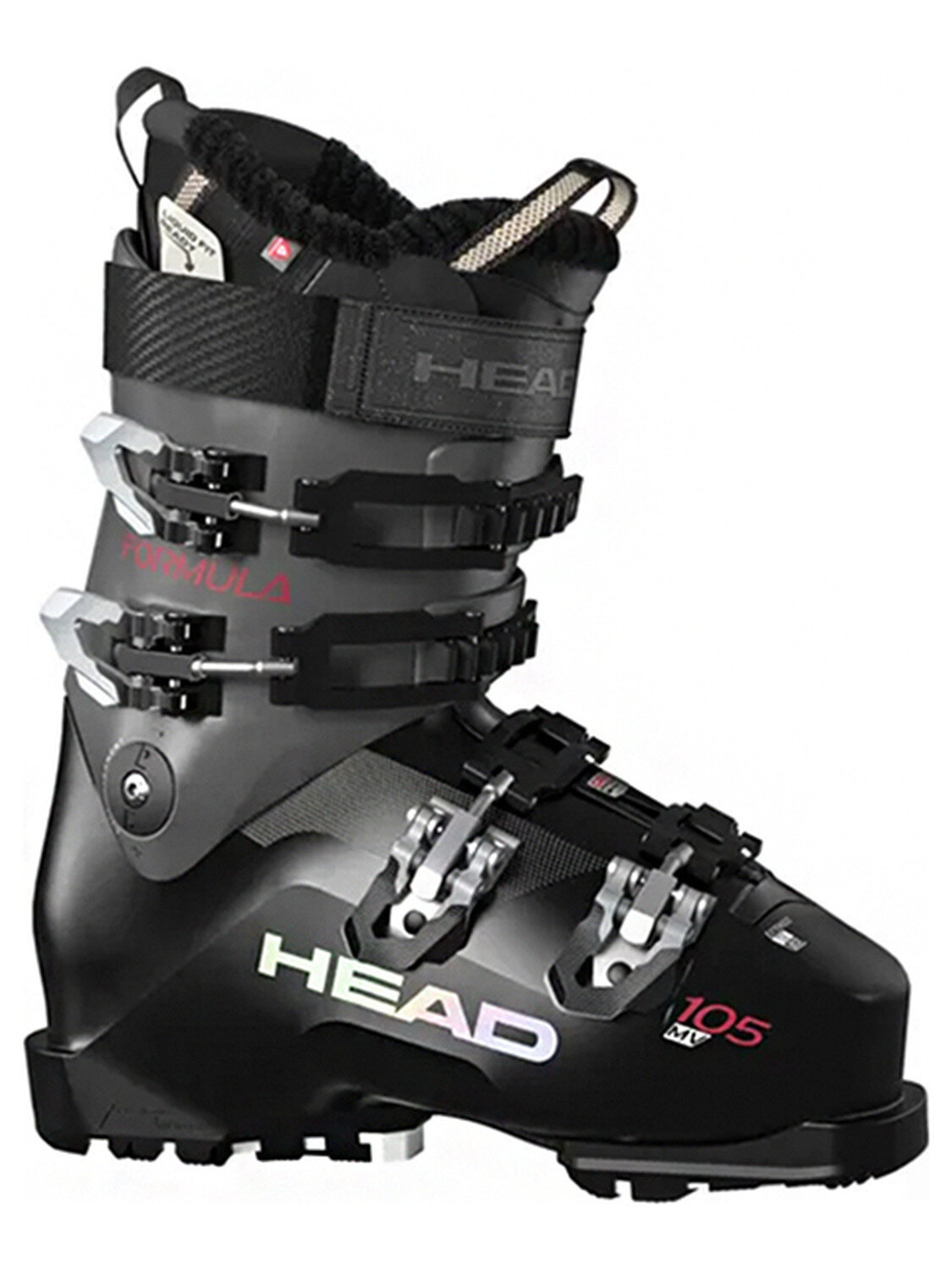 Горнолыжные ботинки Head Formula 105 W MV GW Black/Anthracite 24/25 , для женщин , черный