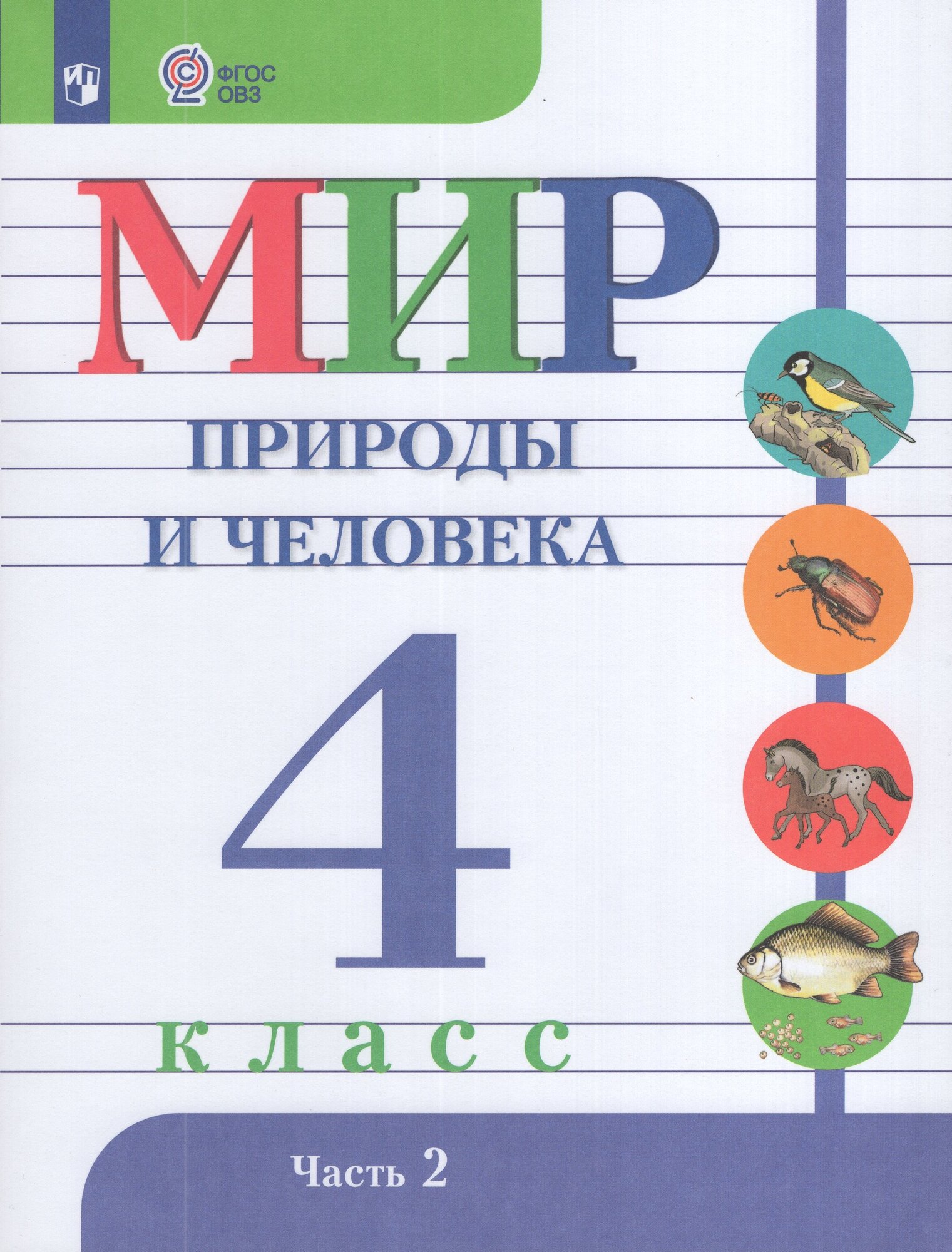 Мир природы и человека. 4 класс. Учебник для общеобразовательных организаций, реализующих адаптированные основные общеобразовательные программы. Часть 2, 2026, автор Матвеева Н. Б.