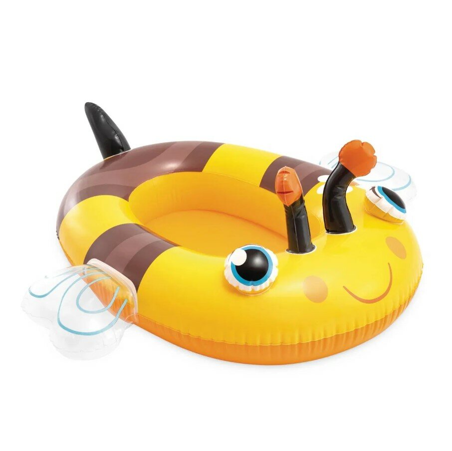 Надувная детская лодочка Intex Cruiser Пчелка, 3-6 лет