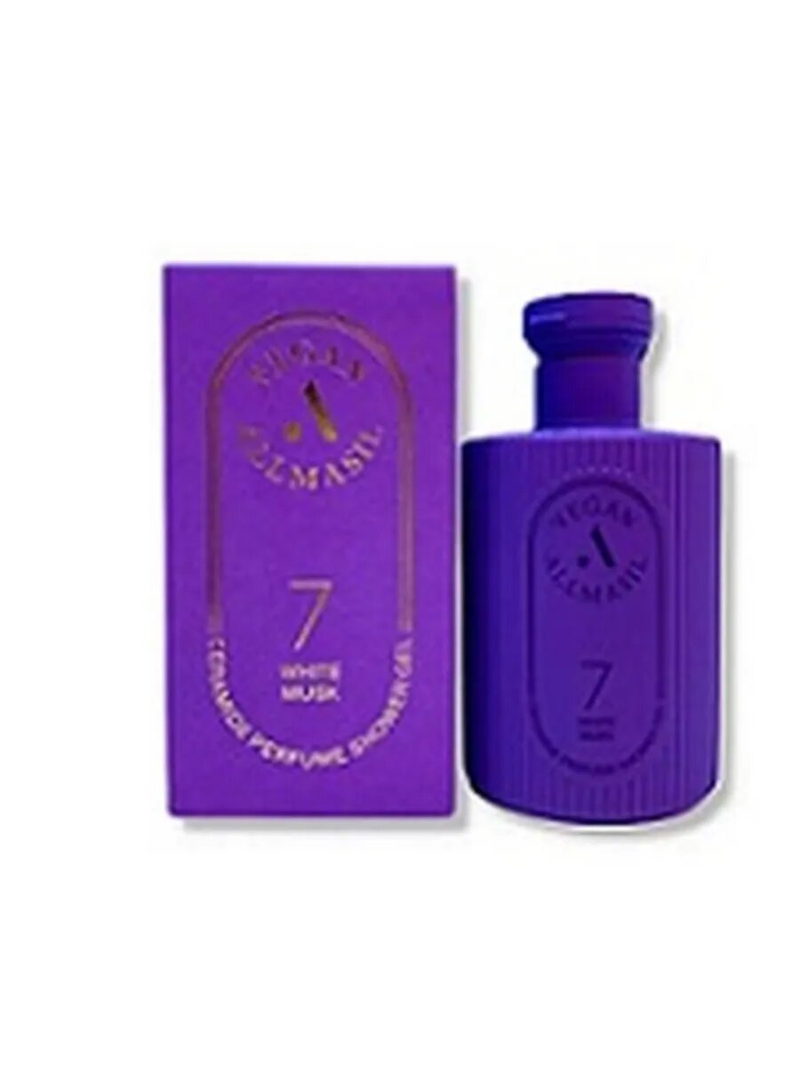 Гель для душа ALLMASIL "White Musk", с ароматом мускуса, 150 мл