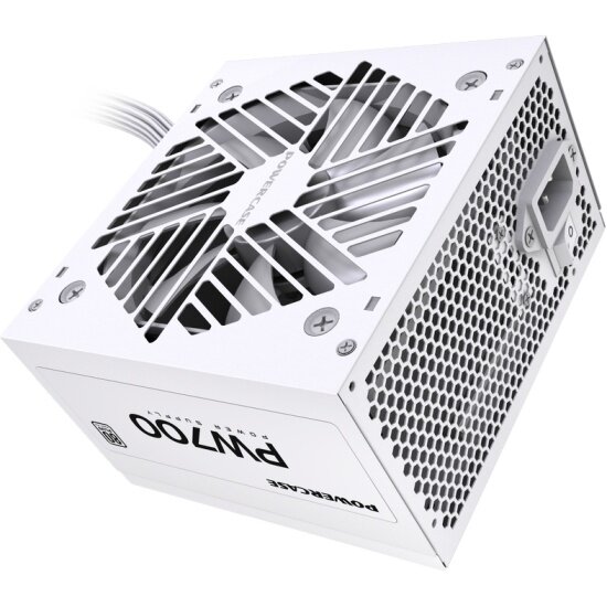 Блок питания Powercase PW700, 700W, 80+ Standart (PSW-700W-DC) белый