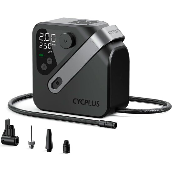 Насос портативный Cycplus с аккумулятором AL7
