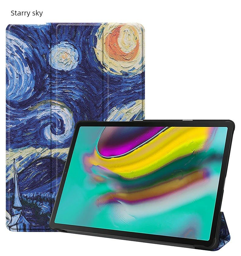 Подходит для Samsung Galaxy Tab S5E, защитный чехол 10.5inch T727A, кожаный чехол для планшета sm-T720, чехол-подставка