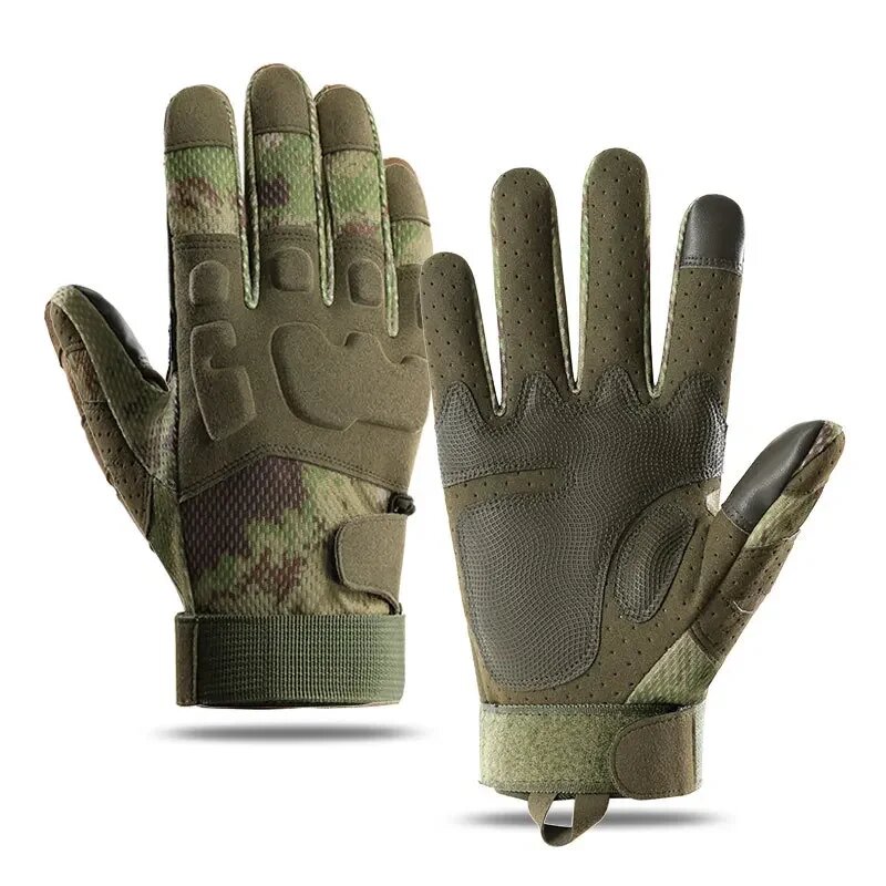 Тактические перчатки мужские RacewoRK Origin Green camo, XL
