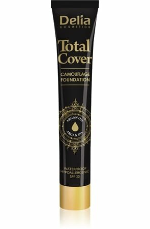 Тональный крем Delia Cosmetics Total Cover, оттенок 56 Tan, 25 г