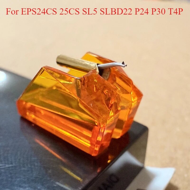 Игла для проигрывателя Panasonic EPS24CS 25CS SL5 SLBD22 P24 P30 T4P, 1шт