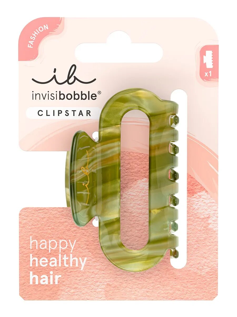 Заколка-крабик invisibobble CLIPSTAR Evergreen (размер М)