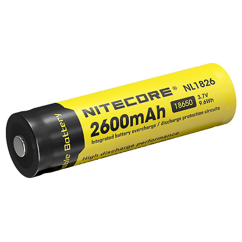 Аккумулятор NITECORE NL1826 18650 LI-ION 3.7v 2600mA 9324