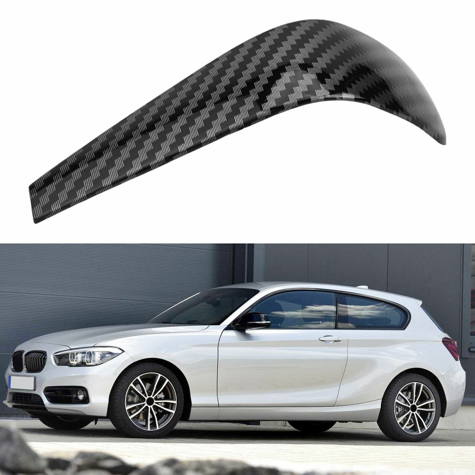 Чехол на рычаг переключения передач для BMW 1 серии (E87), 3 серии (E90–E93) и X1 (E84) — наклейка ABS карбон стиль
