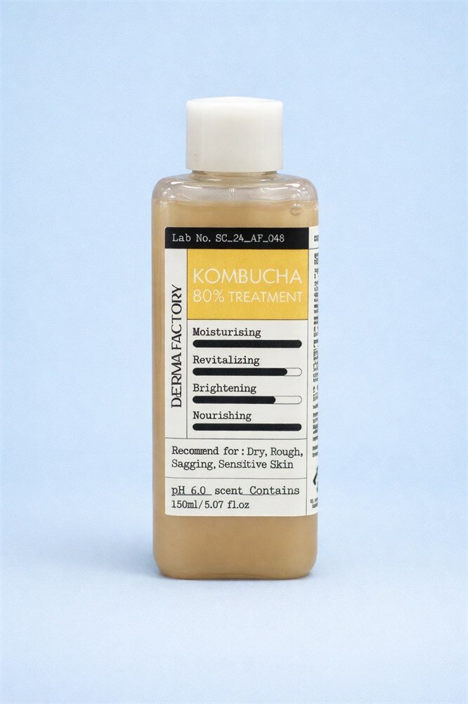Derma Factory Питательный тонер-эссенция с экстрактом комбучи 80% Kombucha 80% Treatment 150 мл