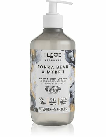 Молочко для тела I Love Naturals Tonka Bean & Myrrh, 500 мл