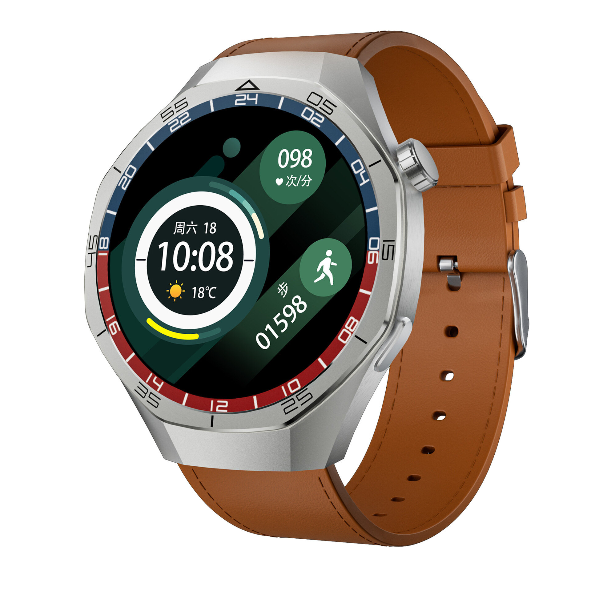 Умные часы SK40 с AMOLED-дисплеем, Bluetooth-звонками, экраном 1.52 дюйма, уведомлениями о сообщениях, динамическим островом и спортивным режимом.
