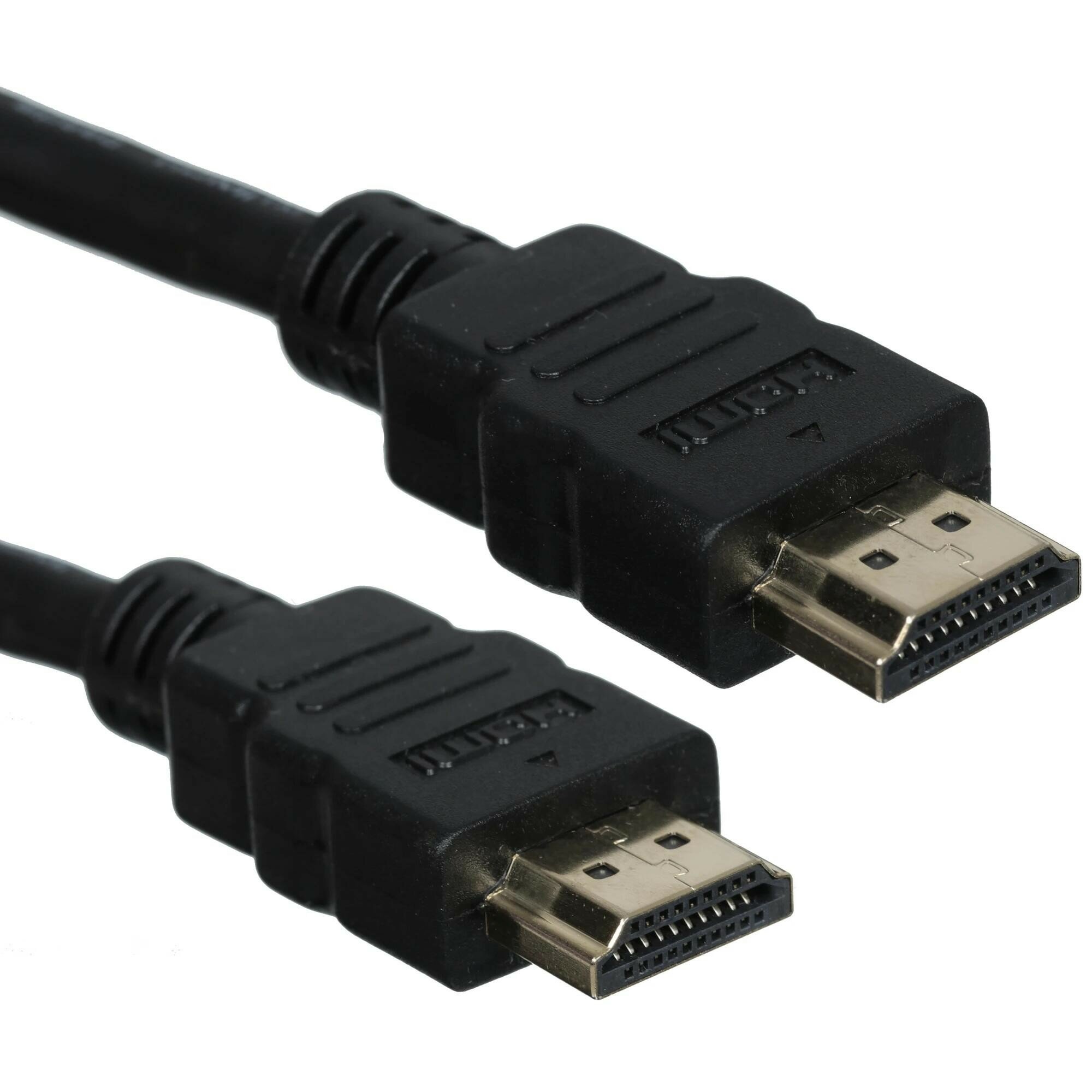 Bion Кабель HDMI v2.1, 19M 19M, 3D, 8K UHD, экран, ферритовые кольца, 1 м, черный BXP-HDMI21-010
