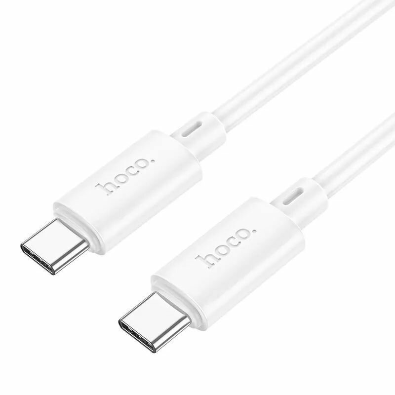 Кабель USB 60W для Type-C -Type-C поддержка быстрой зарядки, Hoco X88, ПВХ 2м, 2шт