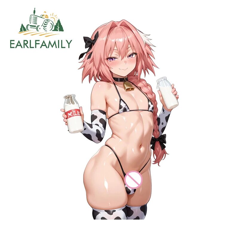 EARLFAMILY Астольфо бикини наклейка на авто, 16см
