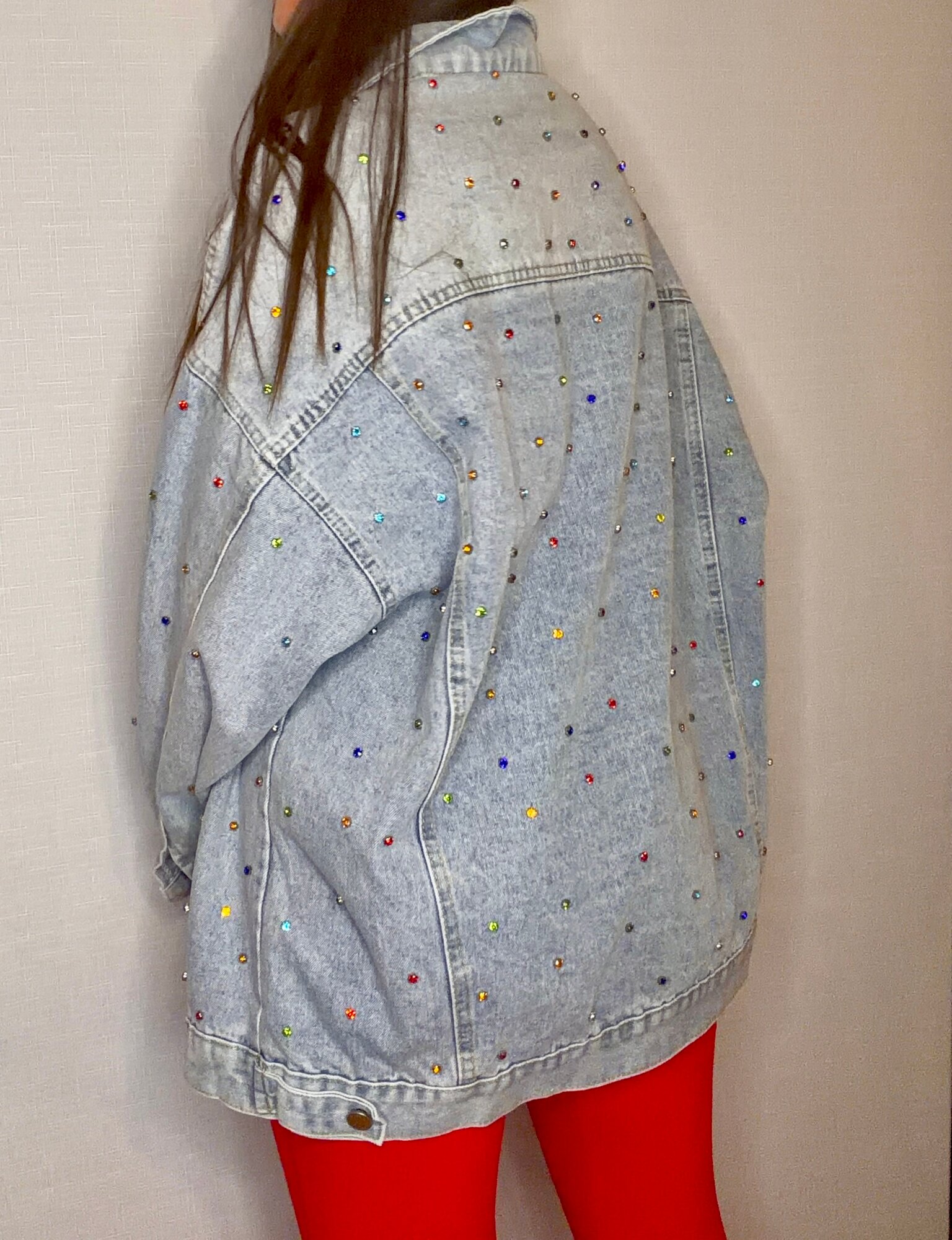 Куртка джинсовая M-J, размер OneSize, Blue denim — фото 1