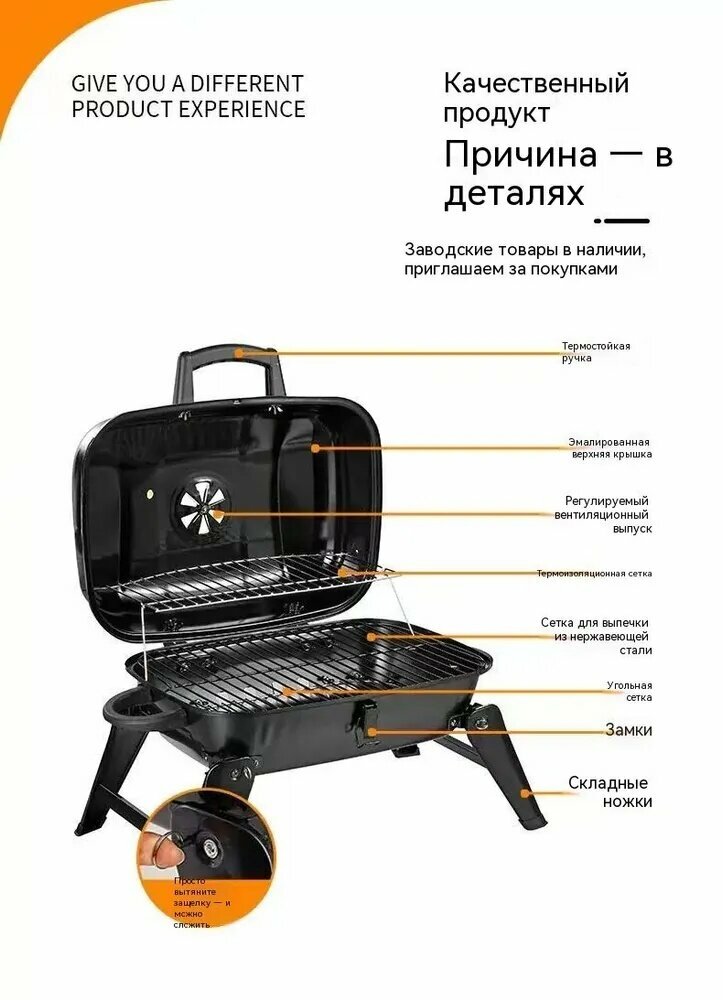 Барбекю-гриль — фото 1