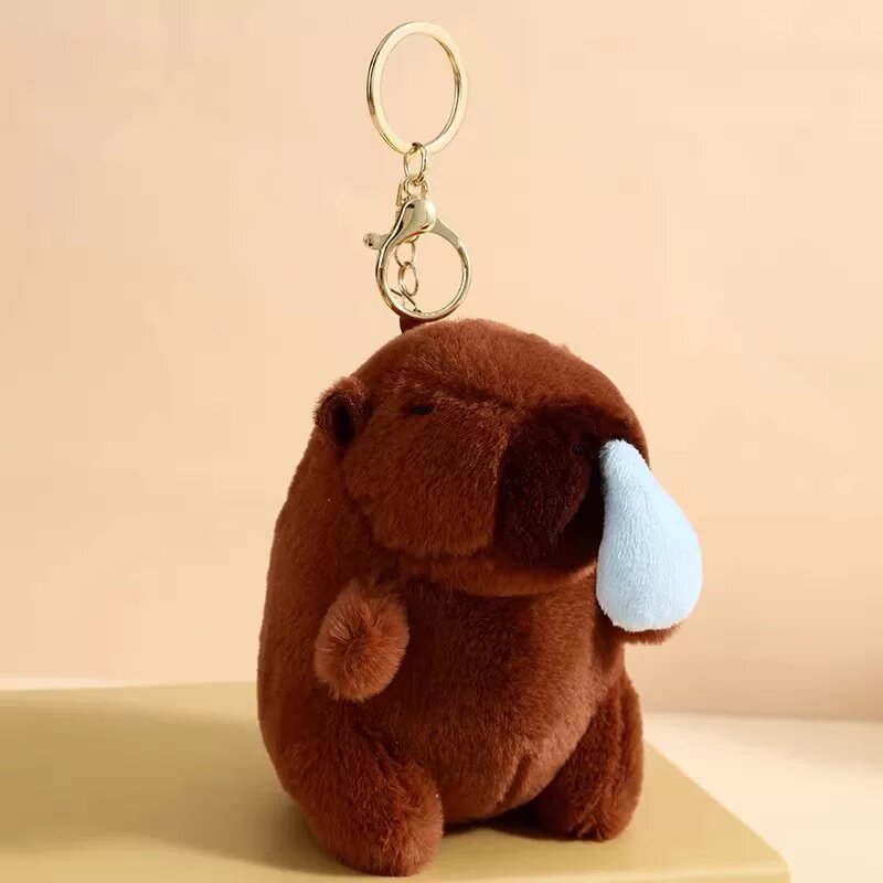 Плюшевая игрушка капибары с рисунком сна - Мягкая игрушка для детей