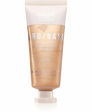 Основа под макияж MUA Makeup Academy PRO/BASE Glow Dew, оттенок Spark, 30 мл
