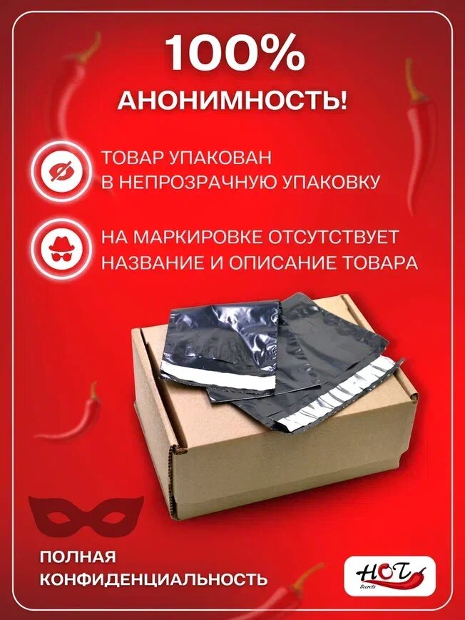 Вибростимулятор Cosmo Orgasm, перезаряжаемый, 10 режимов, длина 12см — фото 1