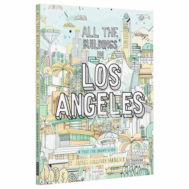 All The Buildings In Los Angel/ Архитектура Лос-Анджелеса, которую я до сих пор рисовал