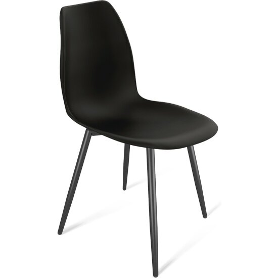 Стул Sheffilton SHT ST29/S95-1 черный/черный муар