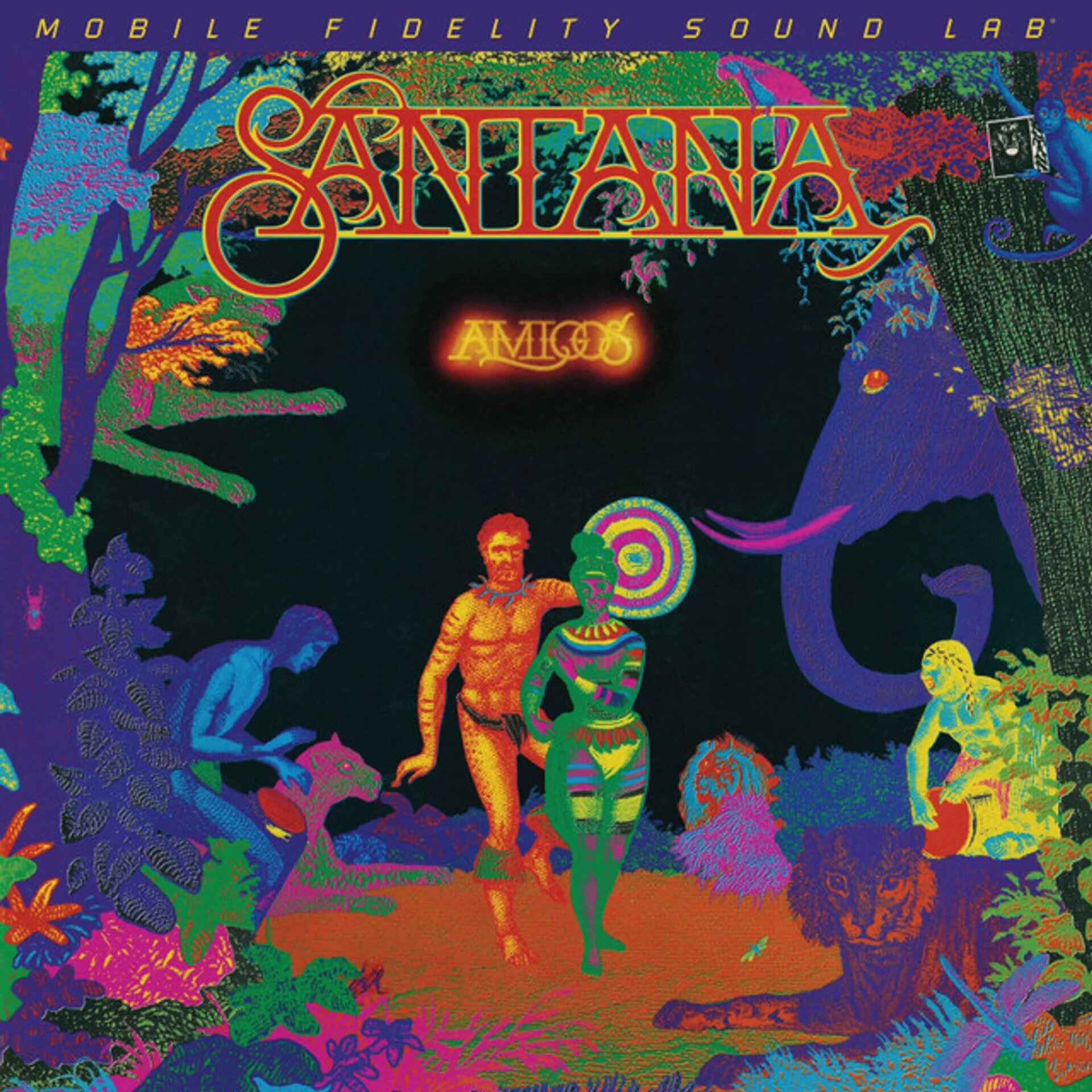 Santana-Amigos (1976)*sealed! (Limited Edition 3000 Copy) < Mobile Fidelity LP USA (Виниловая пластинка 1шт) Europa