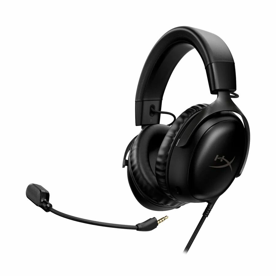 Наушники HyperX Cloud 3 (HyperX Cloud III) игровые проводные, черные