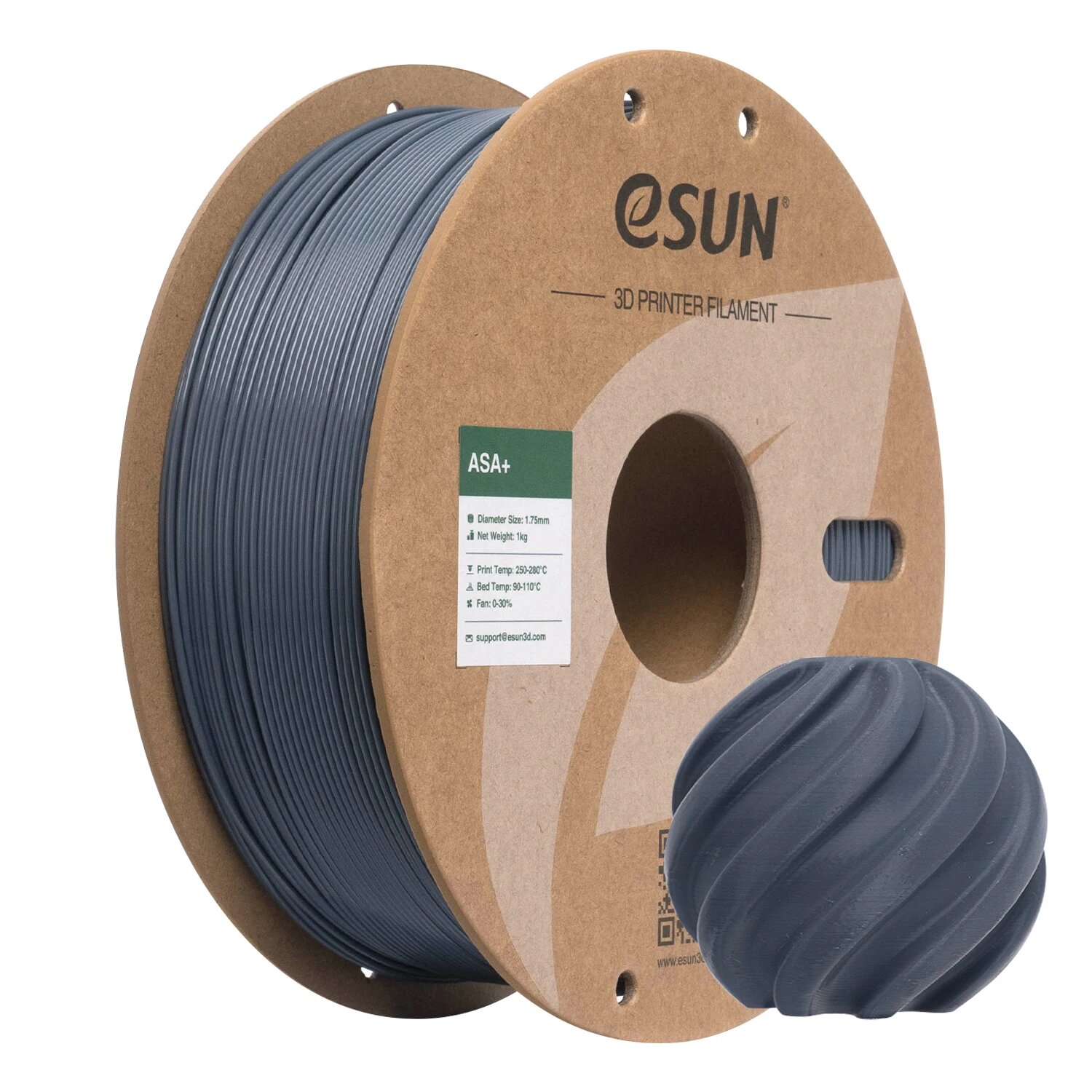 ESUN ASA нить для 3D-печати 1,75 мм, 1 кг, GREY