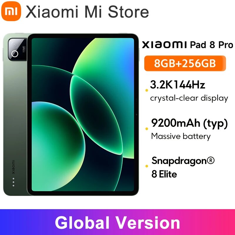 Планшет Xiaomi Pad 8 Pro, 11", 8/256ГБ, Wi-Fi, Android