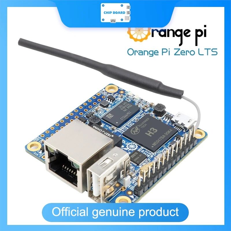 Orange Pi Zero LTS, четырехъядерный процессор H3 с открытым исходным кодом 512 МБ, поддержка Android 4.4, Ubuntu, Debian — фото 1