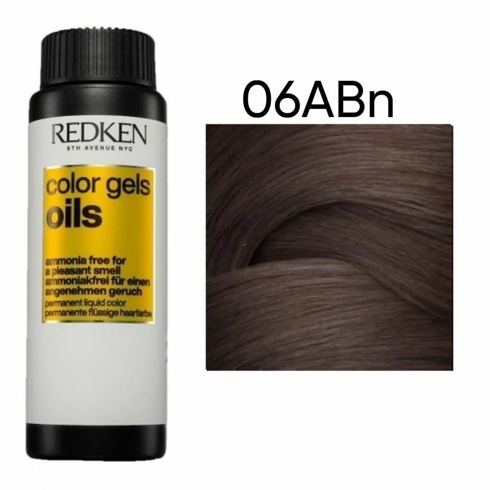 Redken - Color Gels Oils 06ABn Краска для волос 60 мл