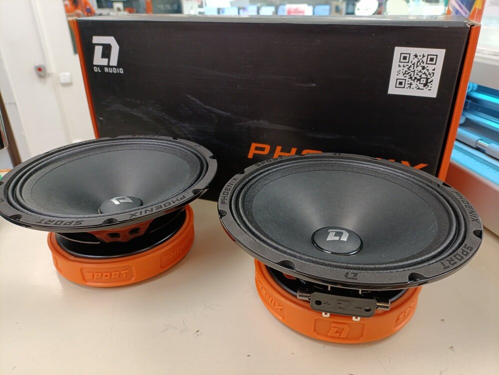 Автоакустика передняя DL Audio Fhoenix Sport 200, б/у , уцененный товар