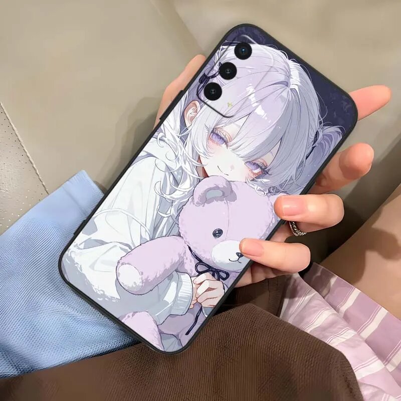 Чехол для телефона Sweet Anime Girl для OnePlus 15 13T 13S 13R 12 13 11R 11 10 10T 10R 9R 9 Nothing Phone 2 2A 3 3A Pro