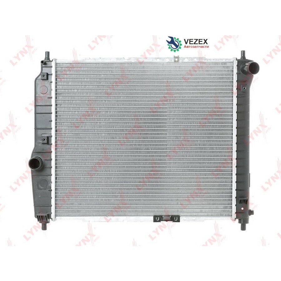 LYNXAUTO RB-1004 Радиатор охлаждения паяный MT подходит для CHEVROLET Aveo/Kalos 1.2-1.5 04-08, DAEWOO Kalos 1.2-1.5 02 RB-1004