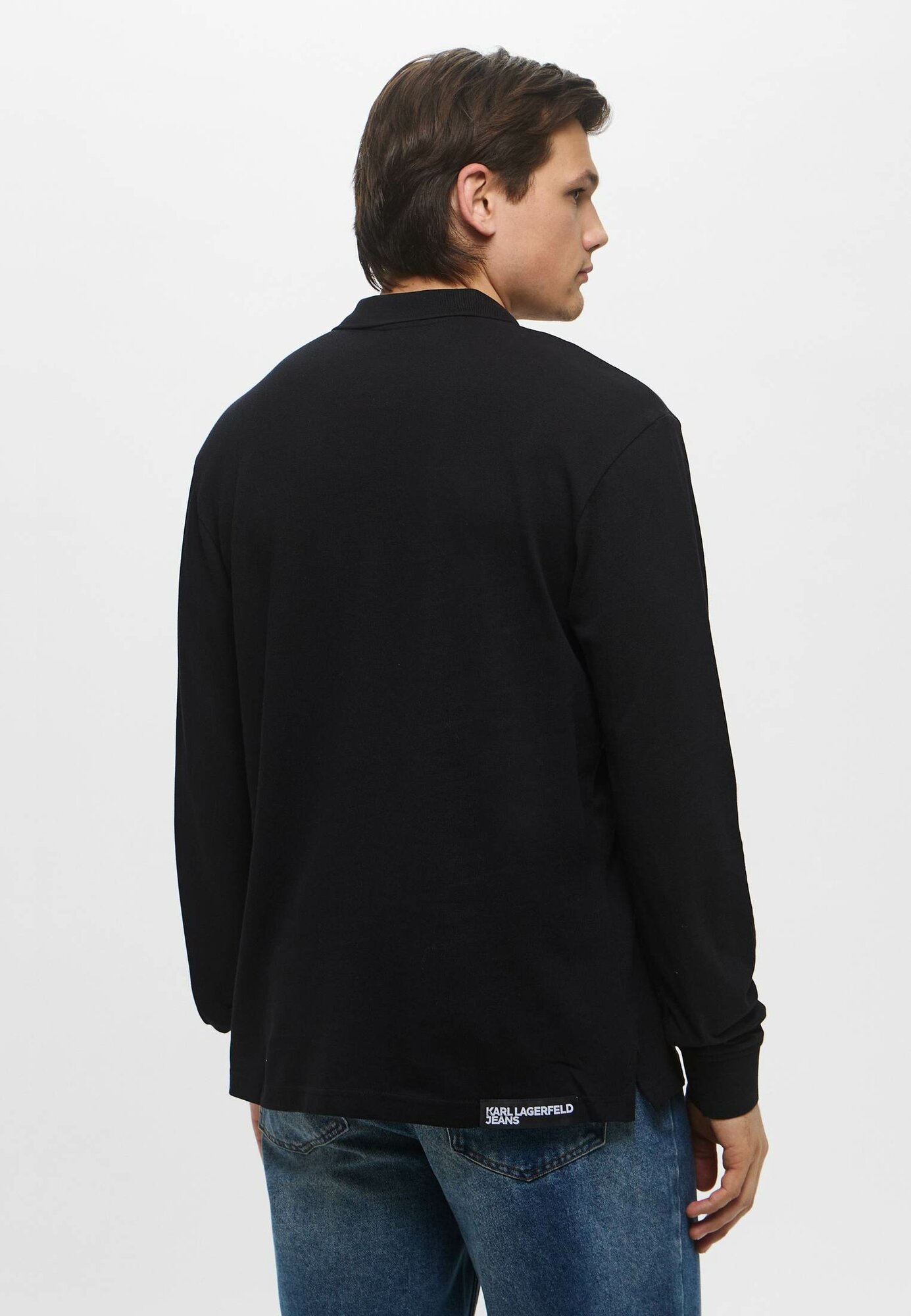 Рубашка KARL LAGERFELD JEANS, размер M, черный — фото 1