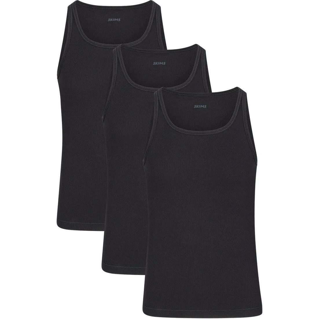Майка COTTON MENS RIB TANK 3 PACK, комплект