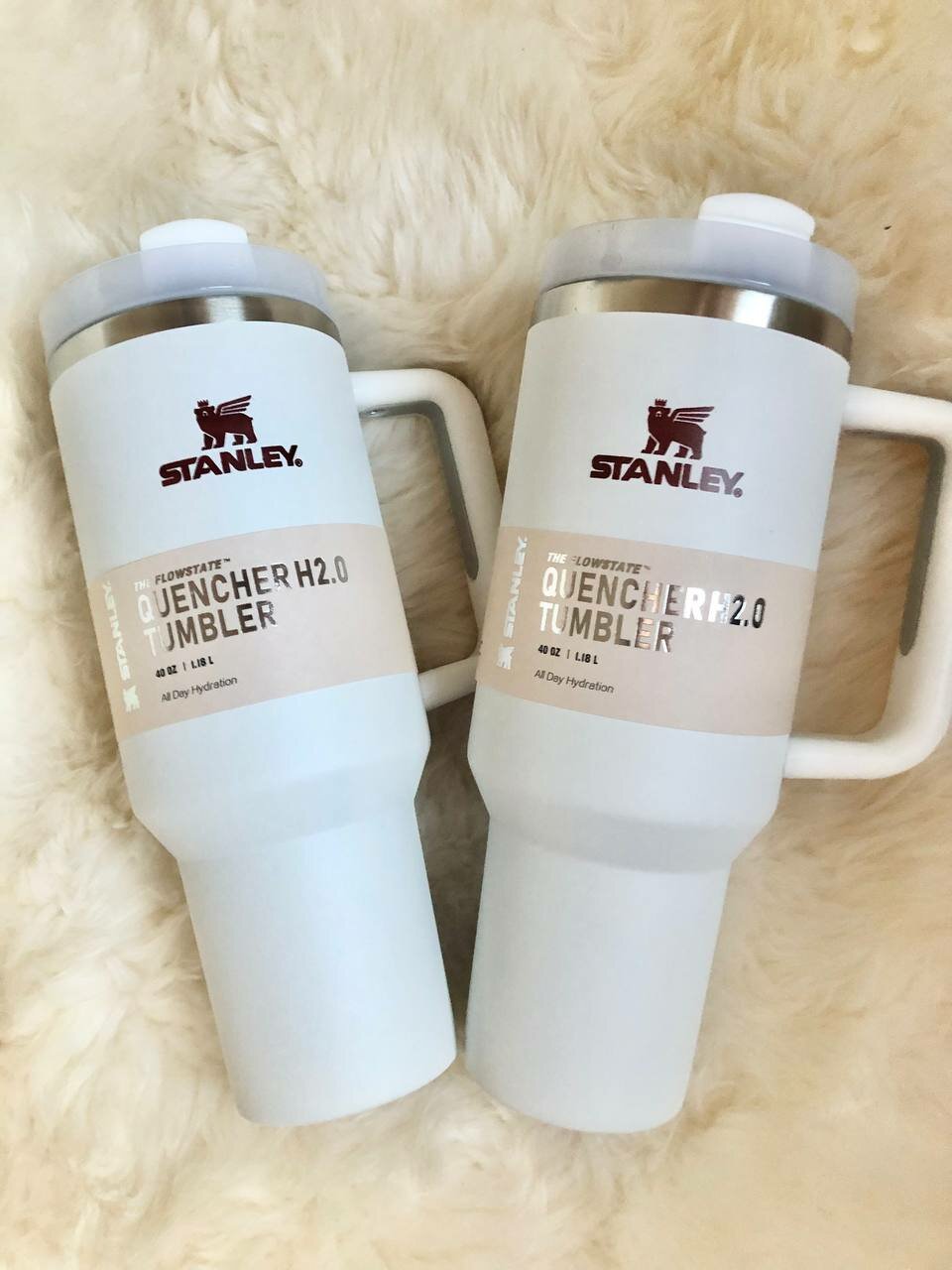 Термокружка STANLE Однотонная 40 OZ 1.18 L в красивых цветах
