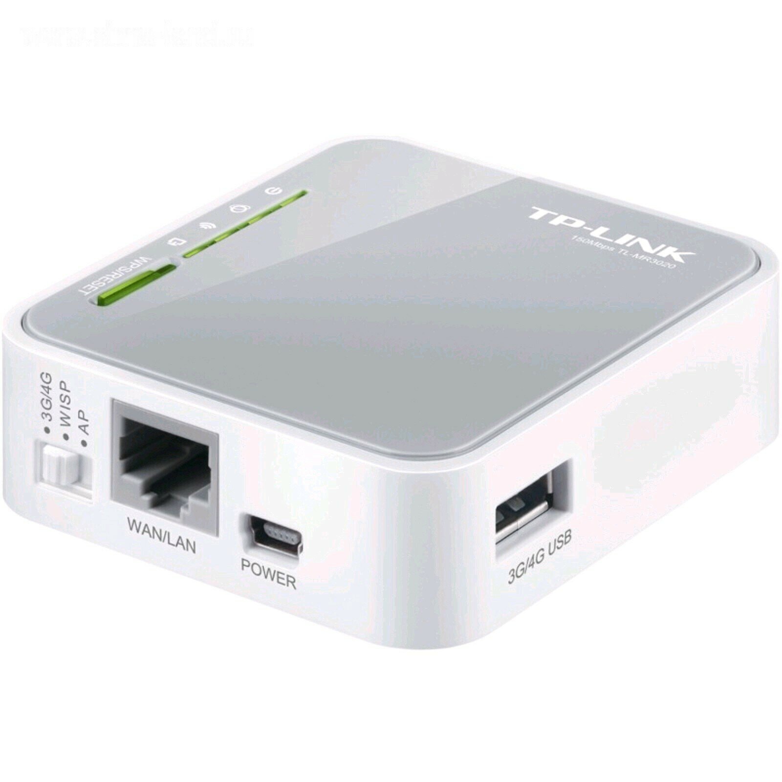 Роутер беспроводной TL-MR3020 N300 10/100BASE-TX/4G ready
