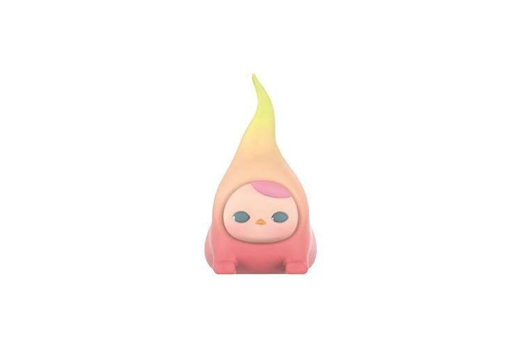 POP MART PUCKY Relaxation Bean Single Box/Whole Box Confirmed-Sunset Bean (Open)