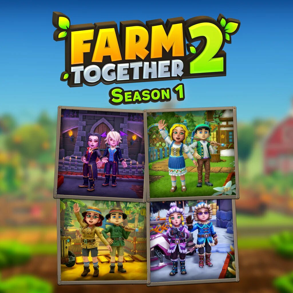 Дополнение Farm Together 2 - Season 1 Bundle, цифровое издание PlayStation 5, регион Индия / код пополнения баланса