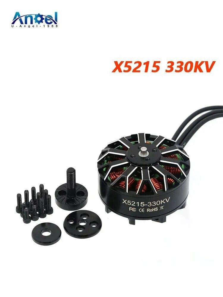 1шт Angel X5215 5215 330KV 500KV безщетний двигатель,4-8S