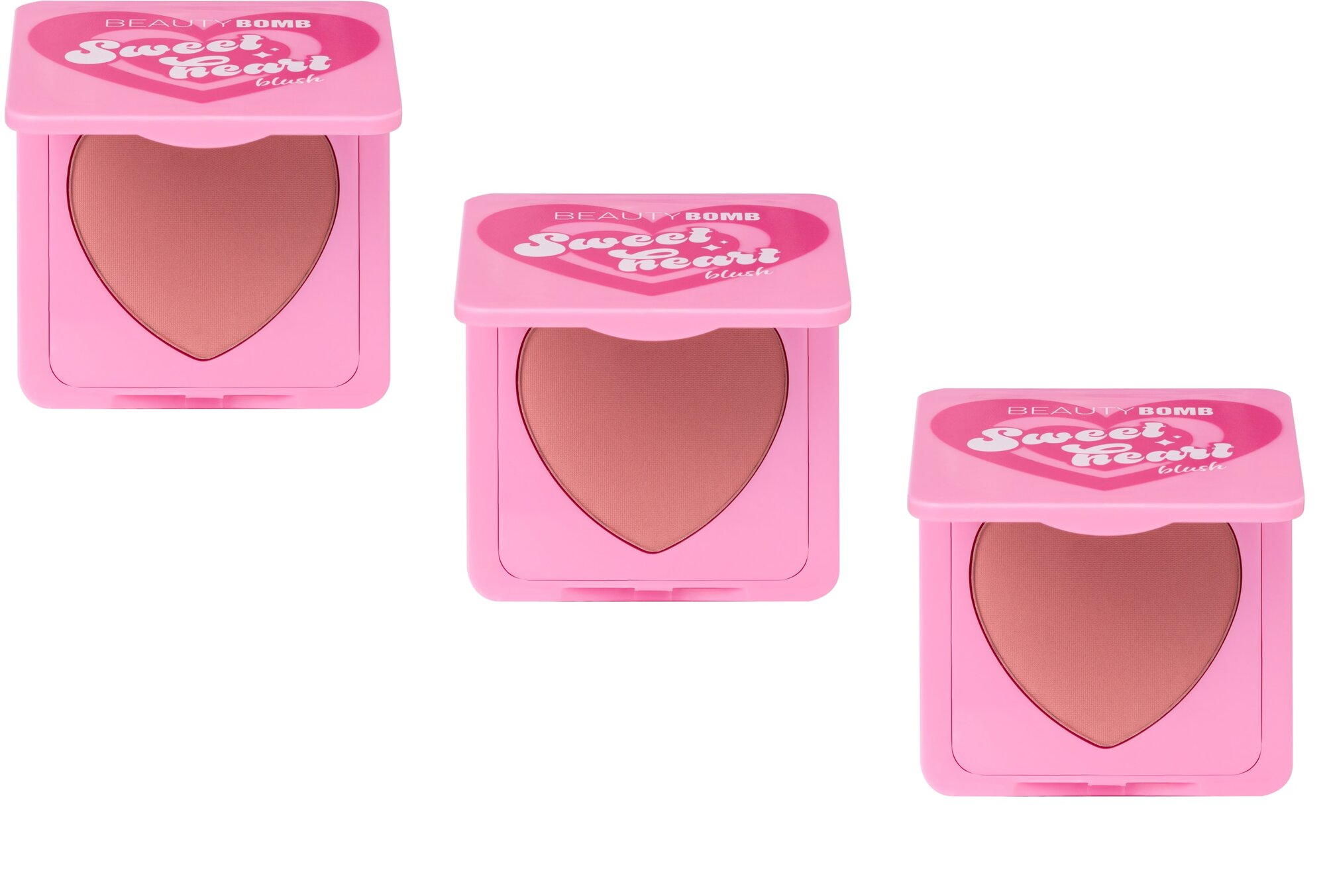 Румяна Beauty Bomb Blush "Sweetheart" тон 03 3шт