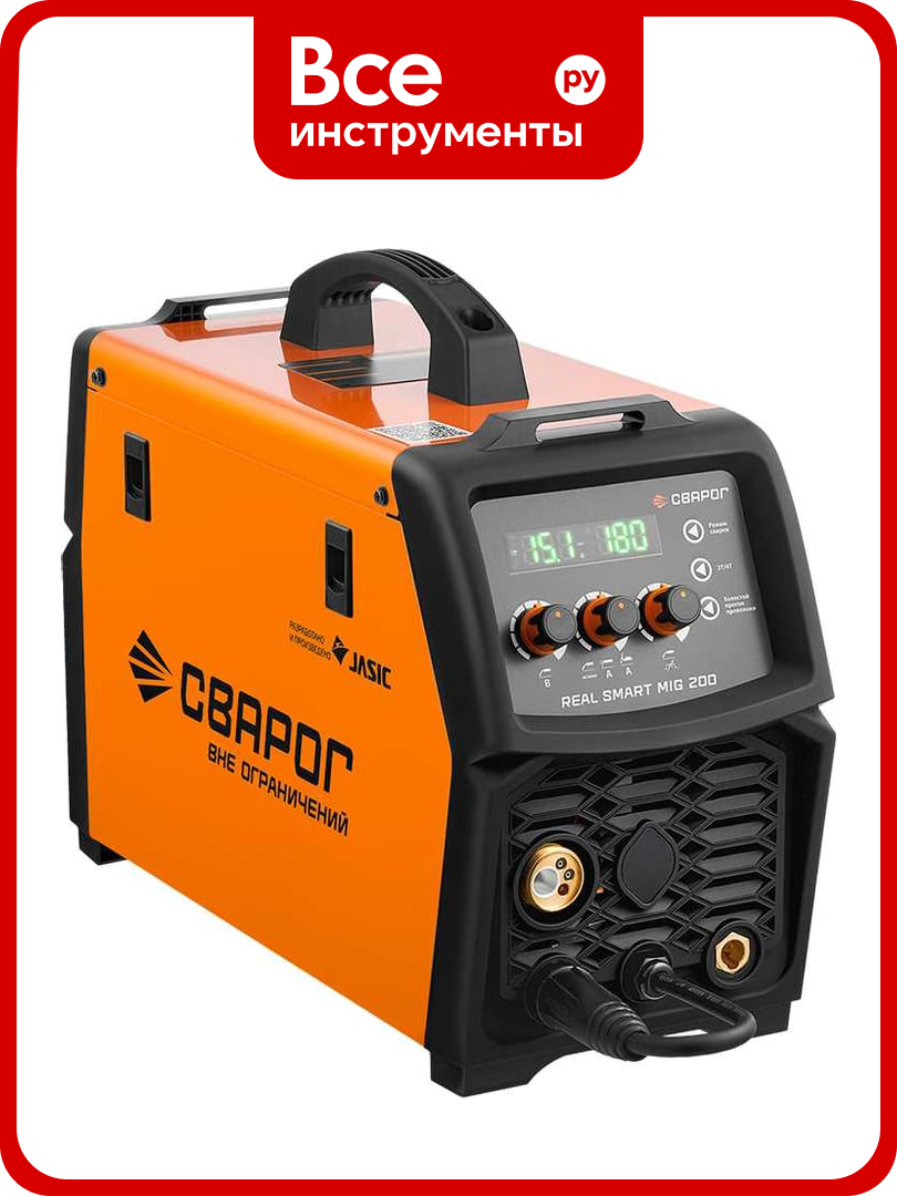 Сварочный инвертор Сварог MIG 200 REAL SMART N2A5 98556