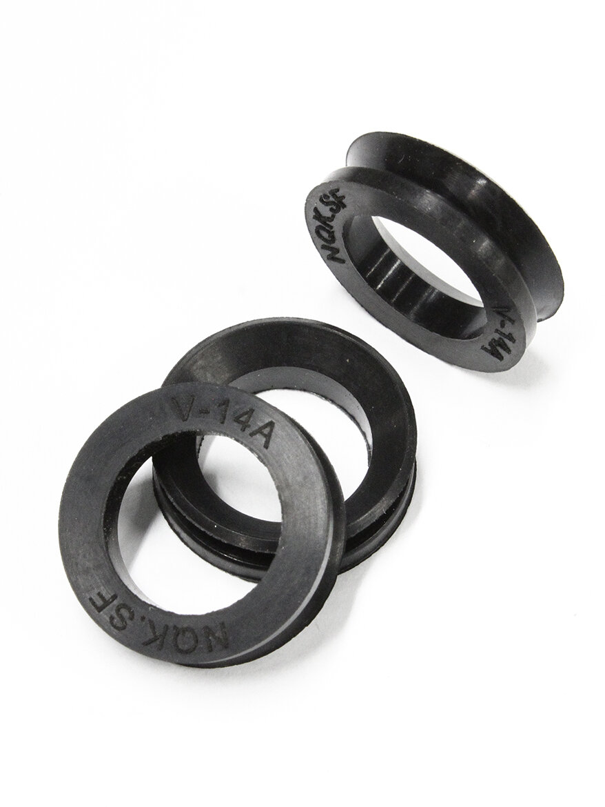 Кольца V-ring 14VA 60NBR - упаковка 10шт (грязезащитные уплотнения V-образного сечения 18,5x12,5x5,5)