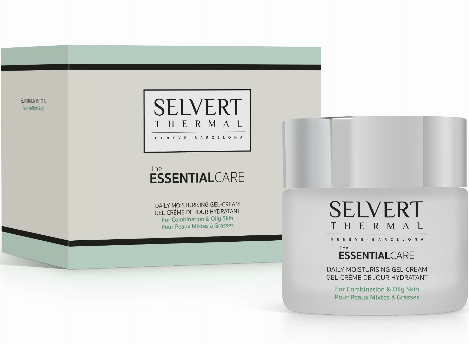 Selvert Thermal Дневной увлажняющий крем для жирной и комбинированной кожи Daily Moisturising Gel-Cream For Combination & Oily Skin 150ml