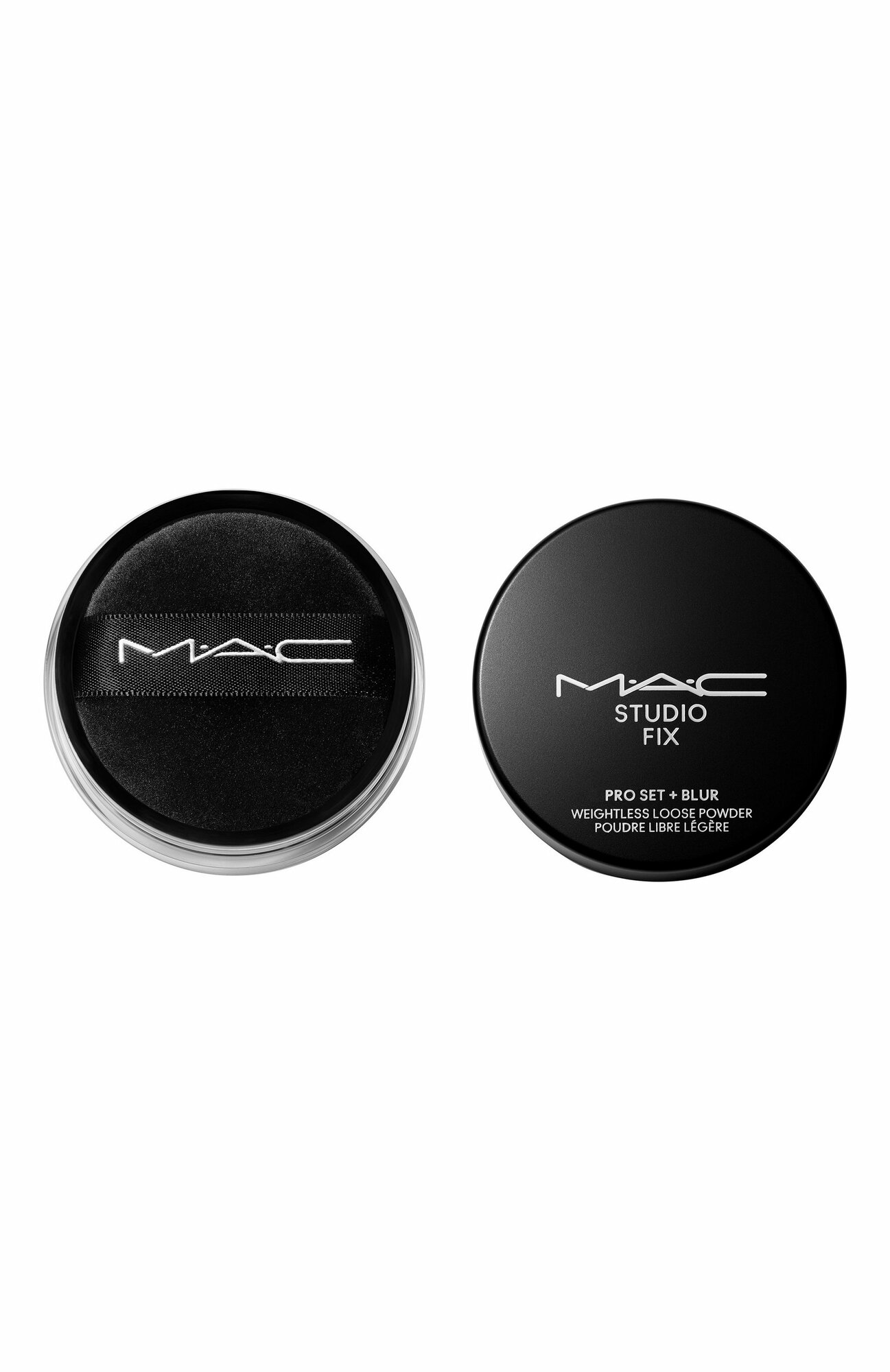 Рассыпчатая пудра Studio Fix Pro Set + Blur Weightless Loose Powder, оттенок Translucent (10g) MAC