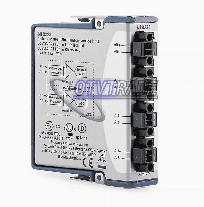 Модуль National instruments NI 9223 781398-01 Isolated Analog Input Module