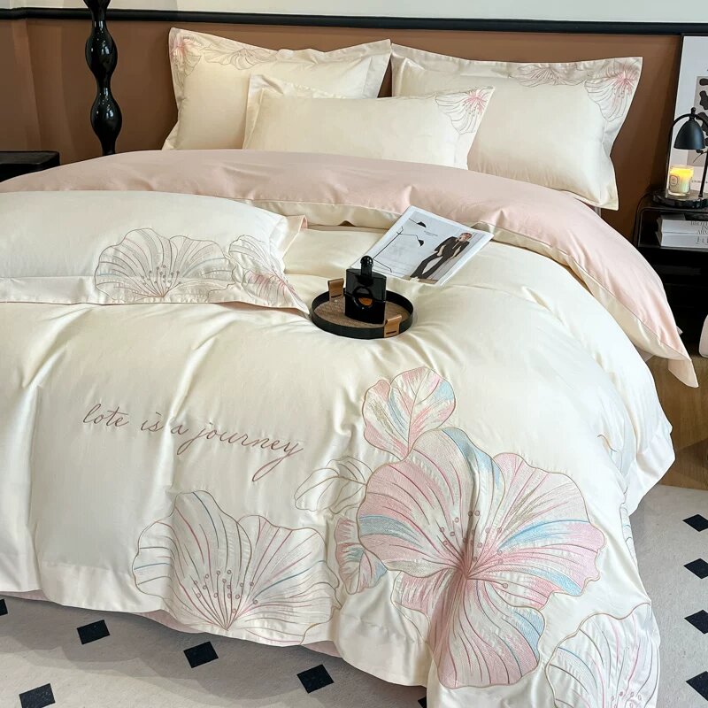 Комплект постельного белья Herrani Home Textiles из высококачественного длинноволокнистого хлопка, 100% хлопок,