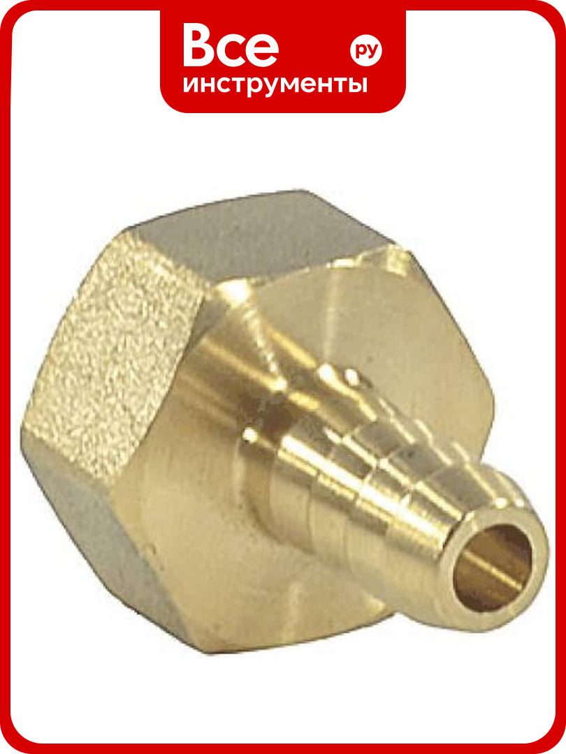 Переходник для шланга SantechSystems латунь, Дн14x1/2" ВР, неразъемный 018-2090